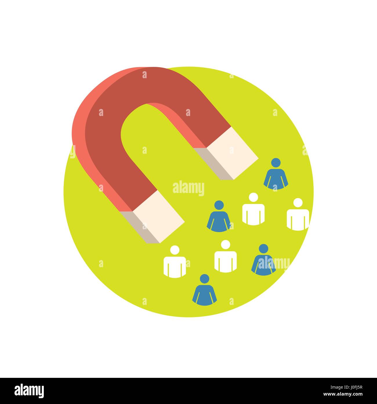 Magnet attracting people hi-res stock photography and images - Alamy