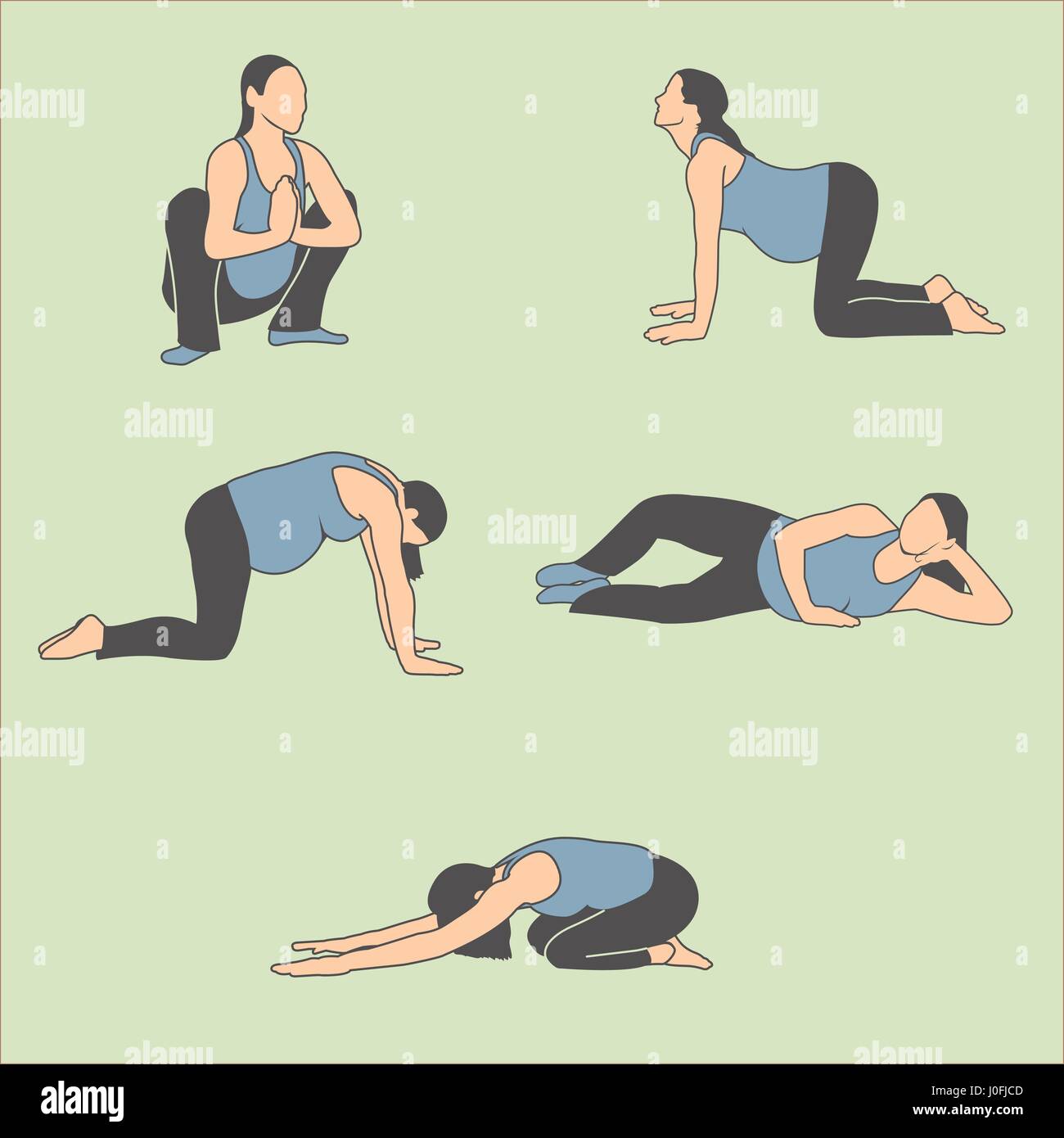 Pregnant work Stock Vector Images - Alamy