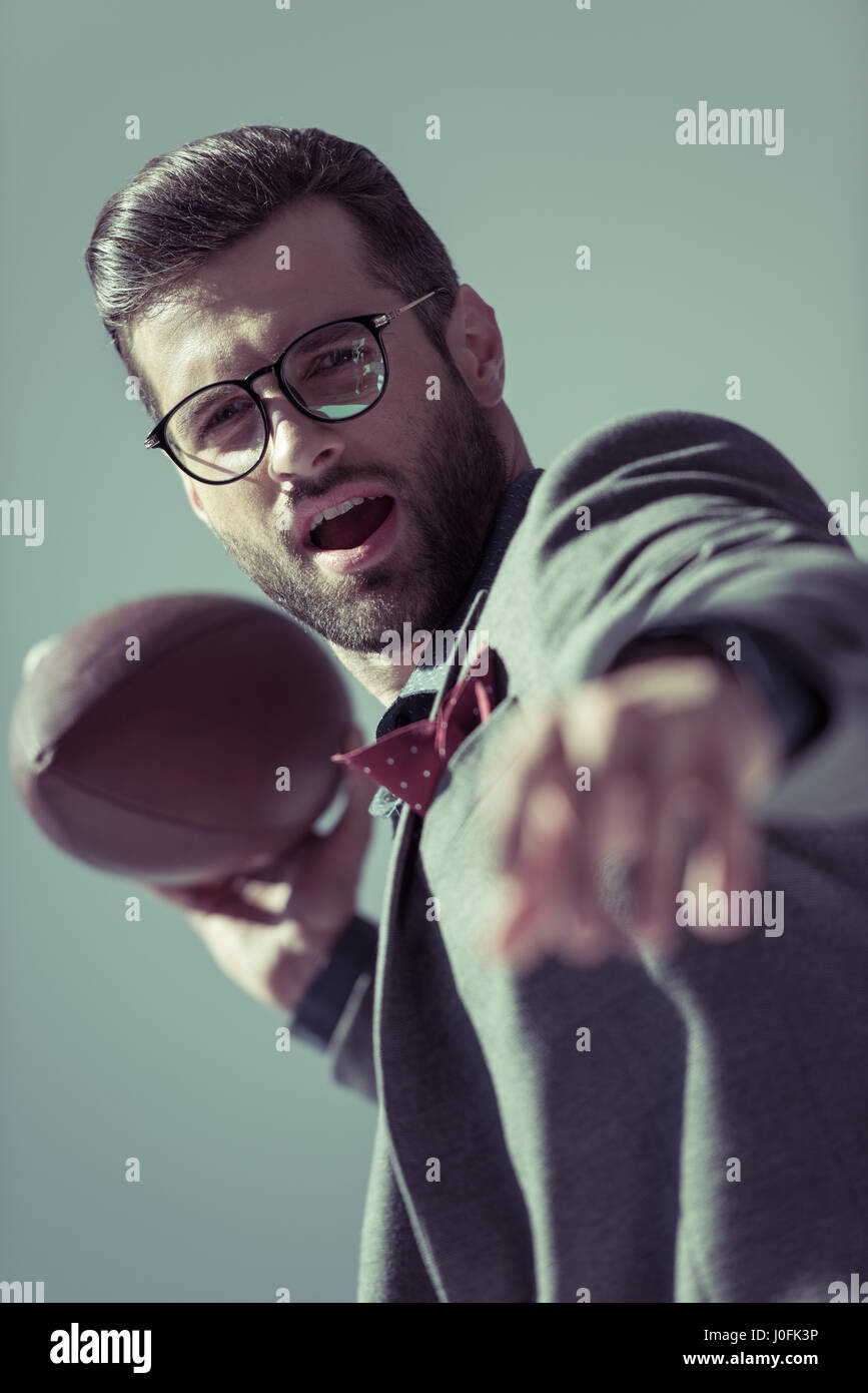 Throwing ball business man hi-res stock photography and images - Alamy