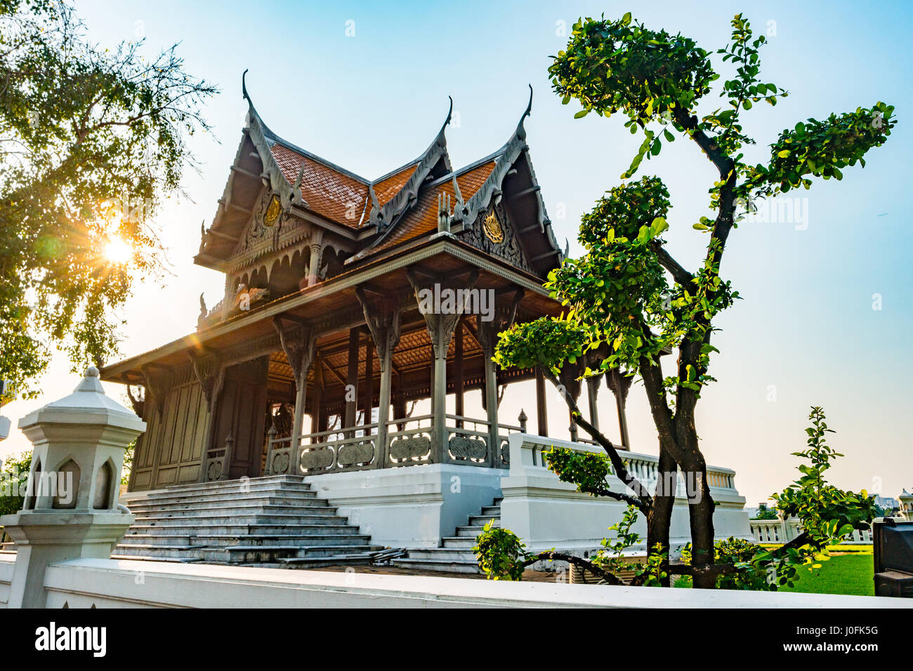 Pavilion built in traditional hi-res stock photography and images - Alamy