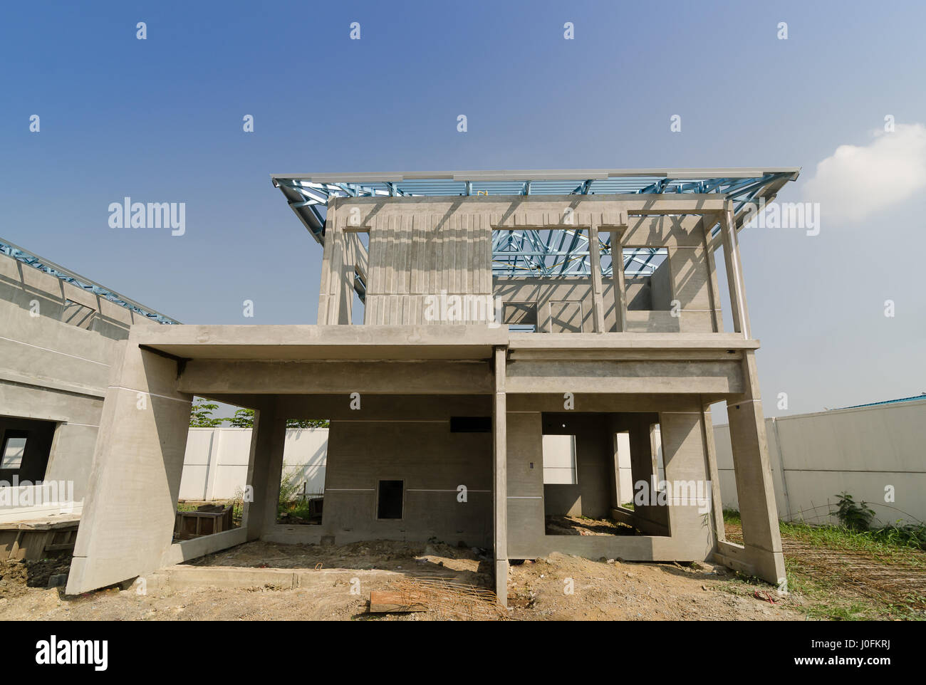 The building structure are made from prefabrication system.All pieces ...