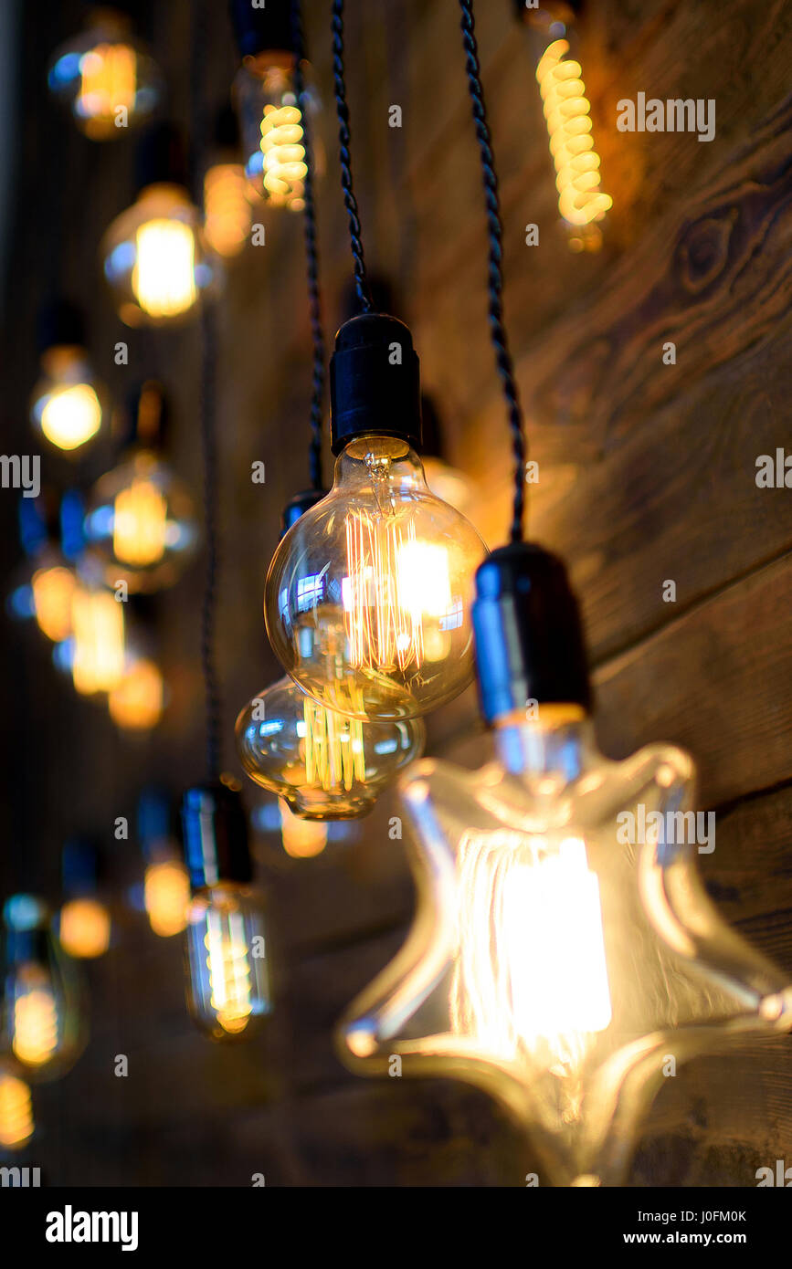 Edison lightbulb hi-res stock photography and images - Alamy