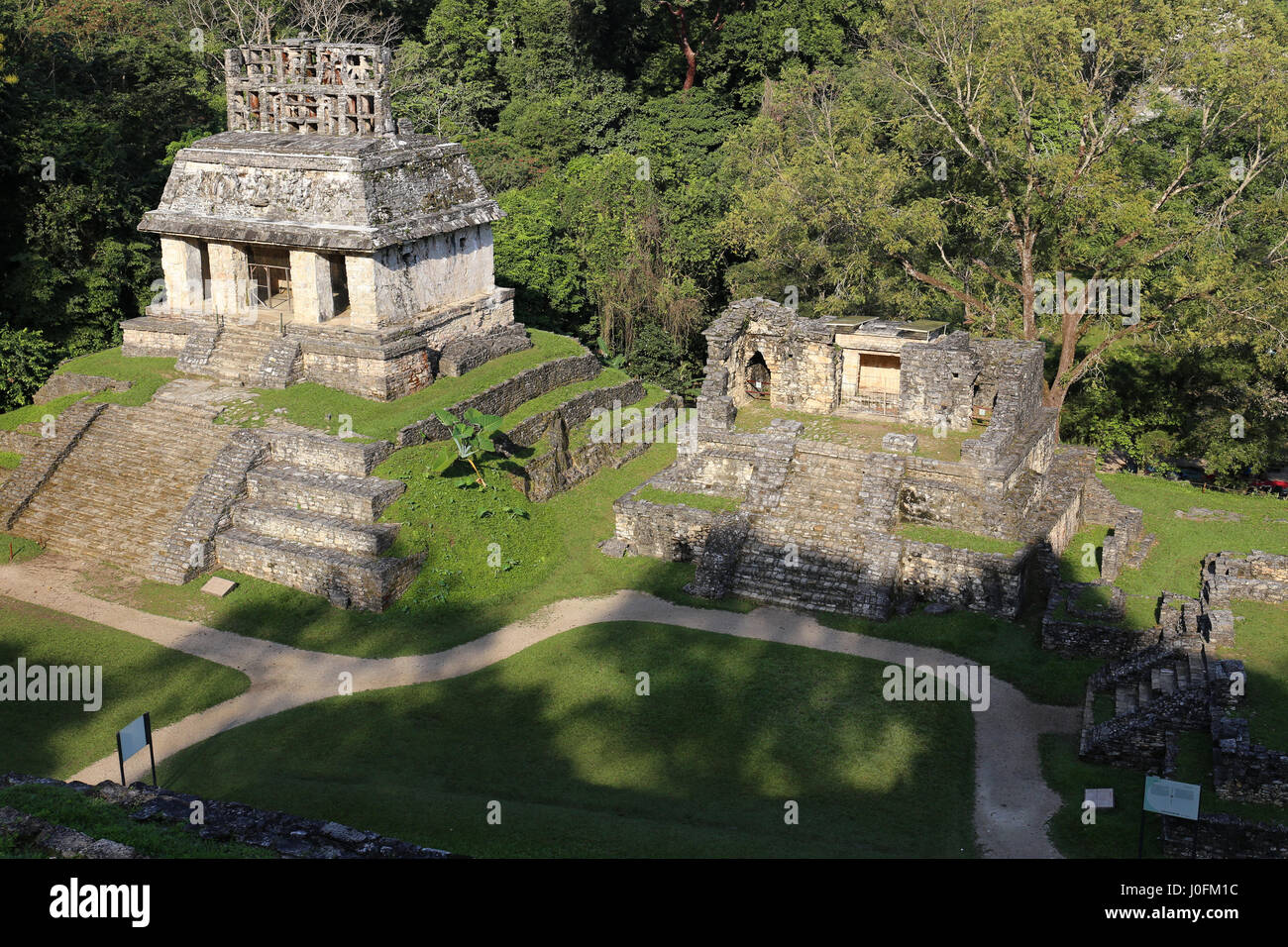 Mayan ruins in Palenque, Chiapas, Mexico. It is one of the best ...