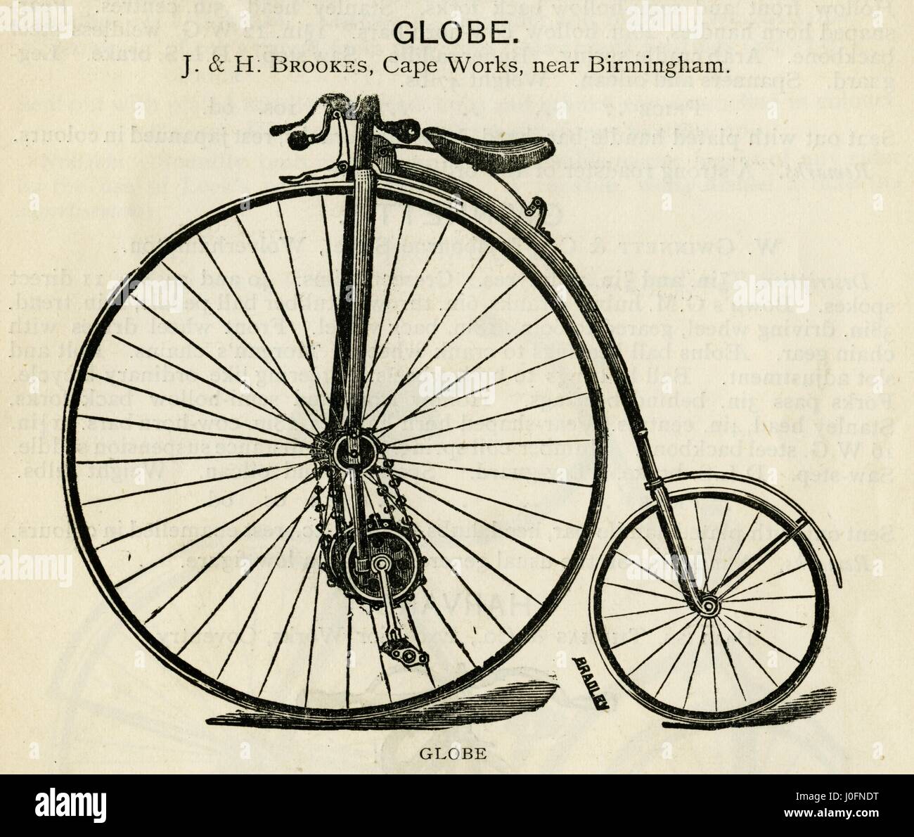Safety bicycle 1885 hi-res stock photography and images - Alamy