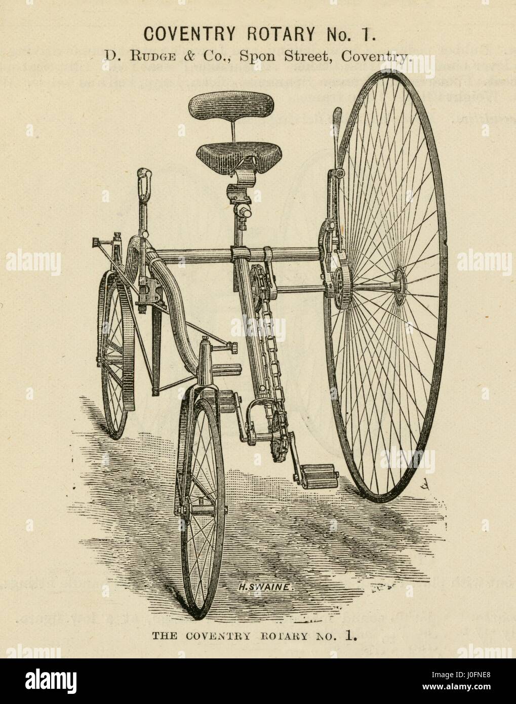 Coventry rotary tricycle hi-res stock photography and images - Alamy