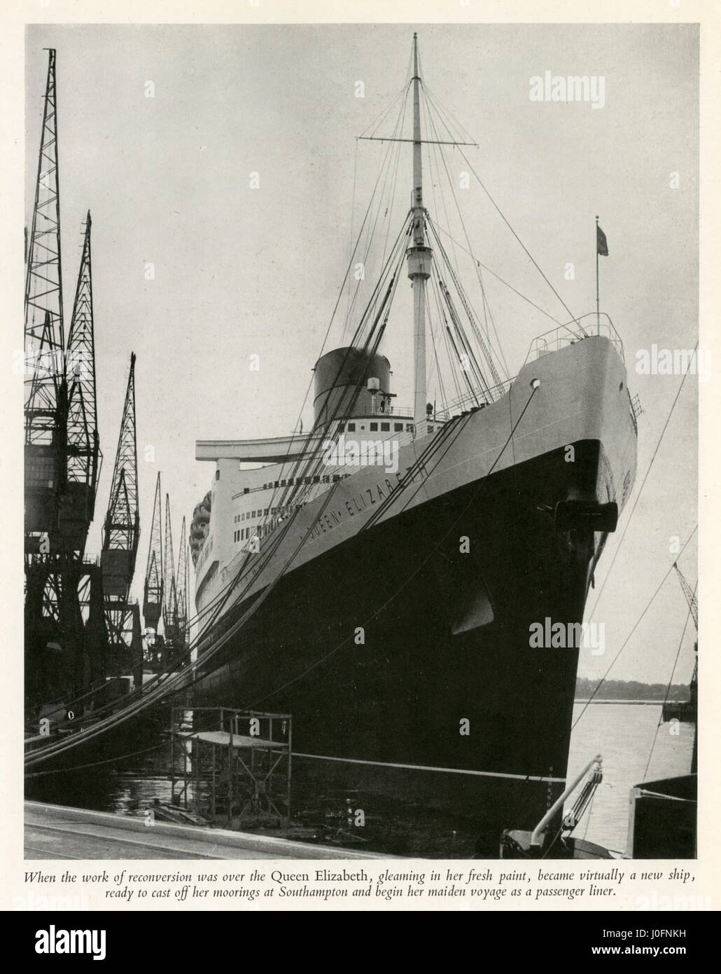Queen elizabeth ship history hi-res stock photography and images - Alamy
