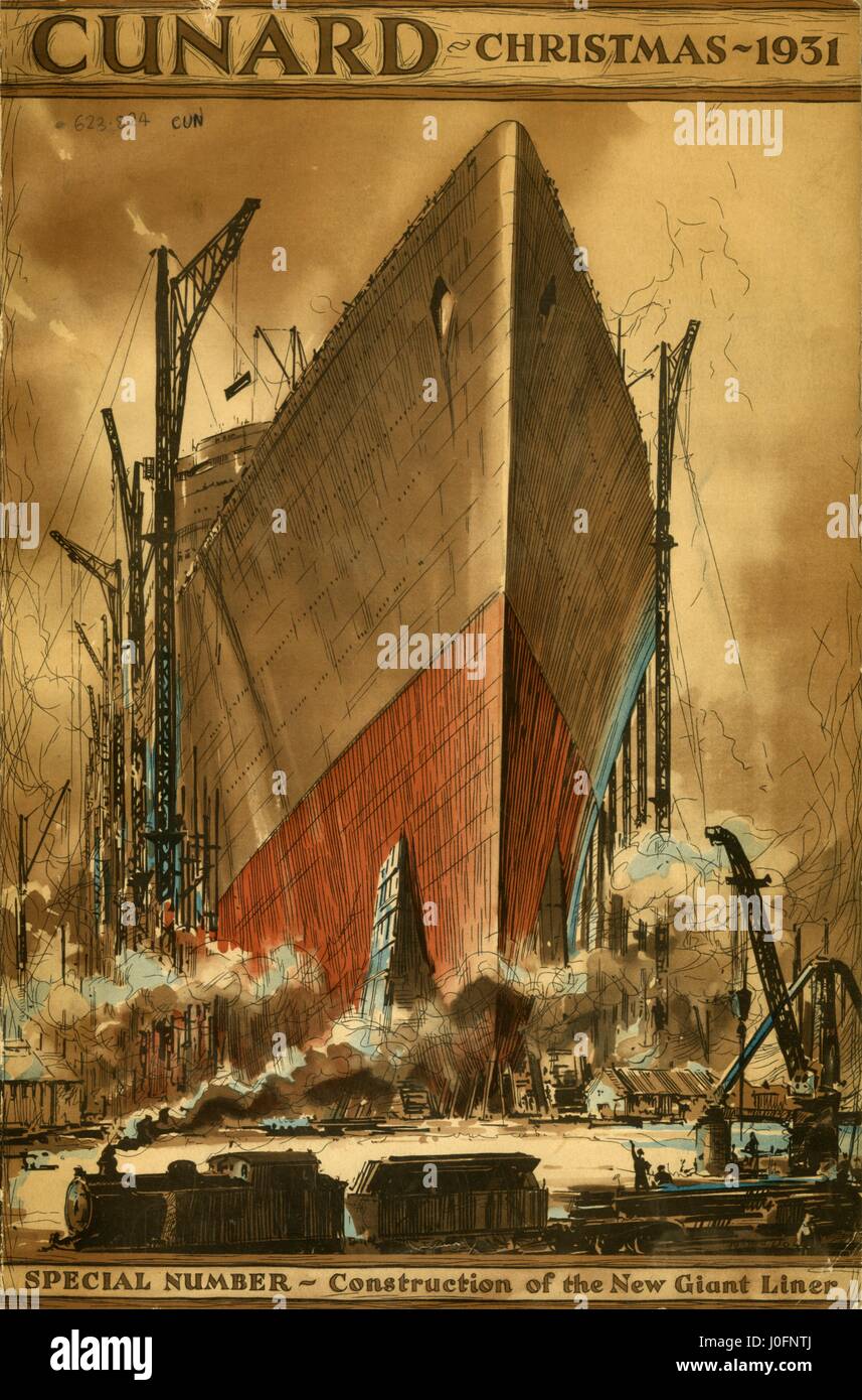 Cunard white star line hi-res stock photography and images - Alamy