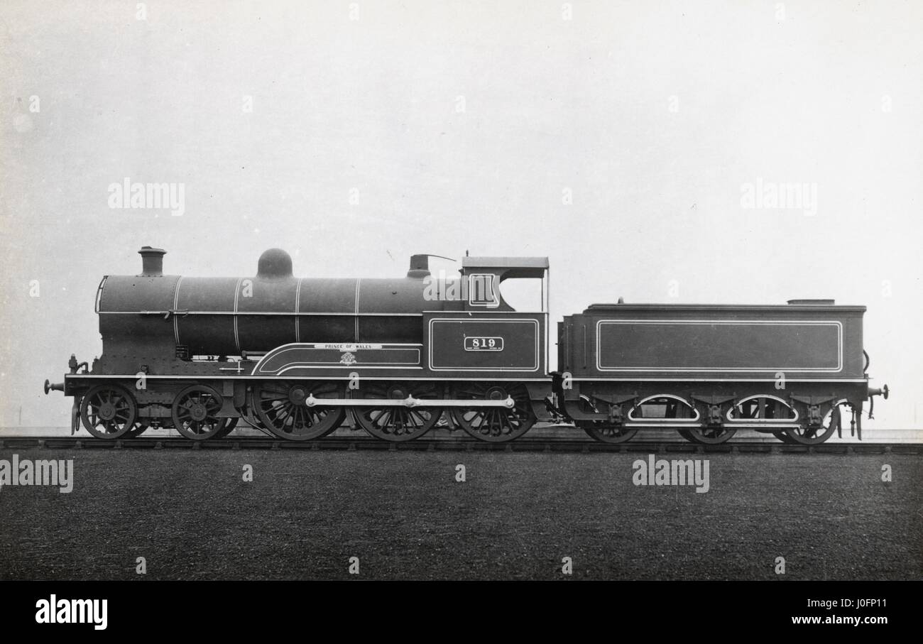 Locomotive no 819: "Prince of Wales" built in 1911 Stock Photo - Alamy
