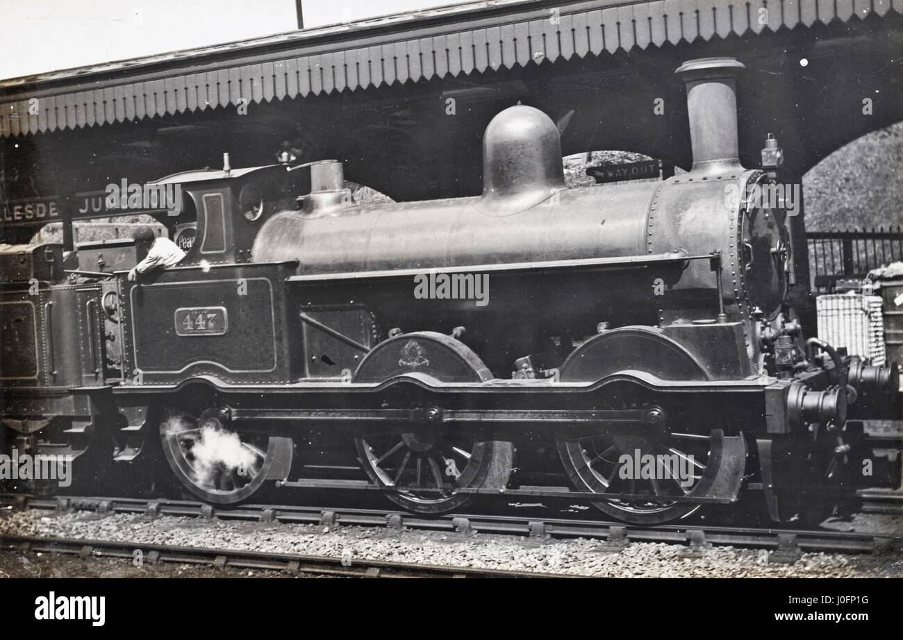 Locomotive no 447: 0-6-0 goods engine Stock Photo - Alamy