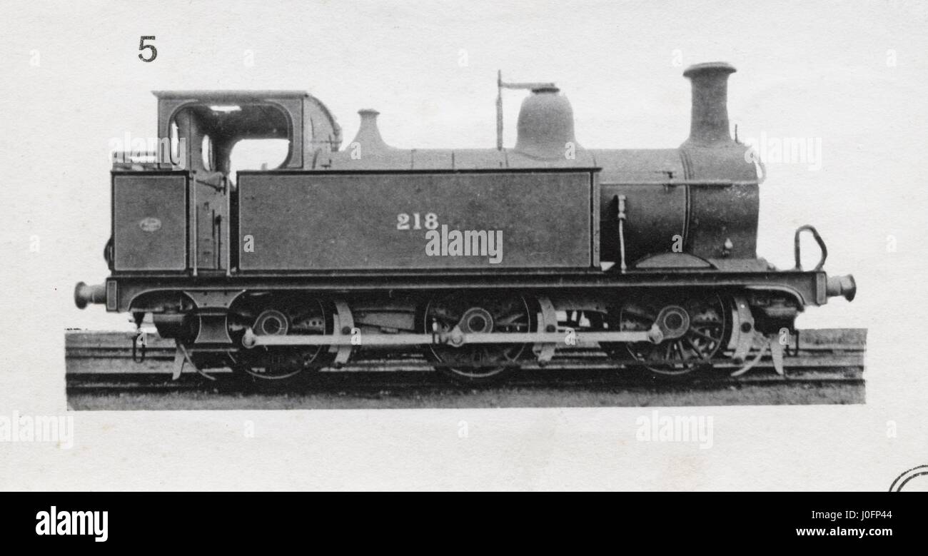 Locomotive no 218: 0-6-0 tank engine Stock Photo - Alamy
