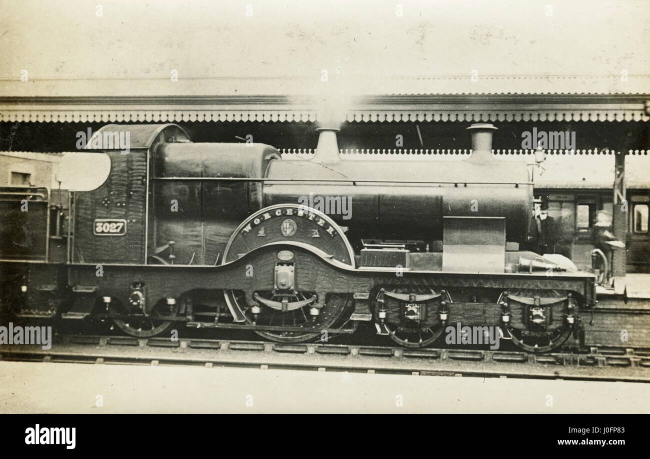 Locomotive no 3027: "Worcester" built 1905 Stock Photo - Alamy