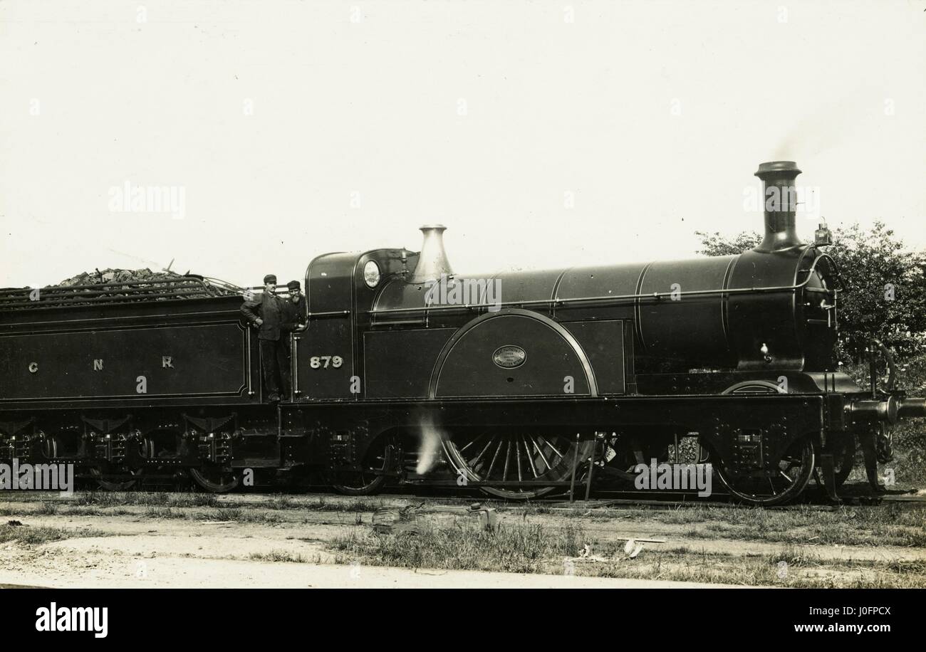 Locomotive no 879 Stock Photo - Alamy