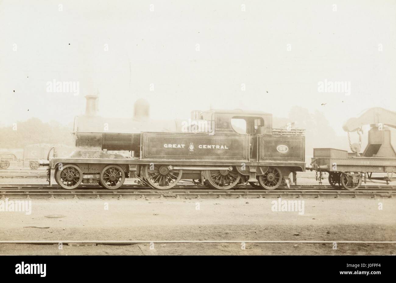 Locomotive no 50: 4-4-2 tank engine Stock Photo - Alamy