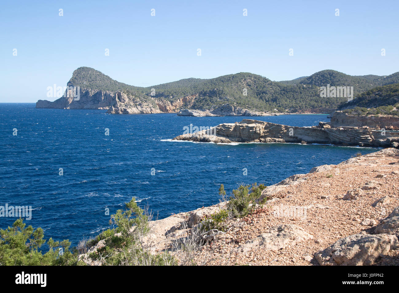 Punta de Sa Galera Head, Ibiza, Spain Stock Photo - Alamy