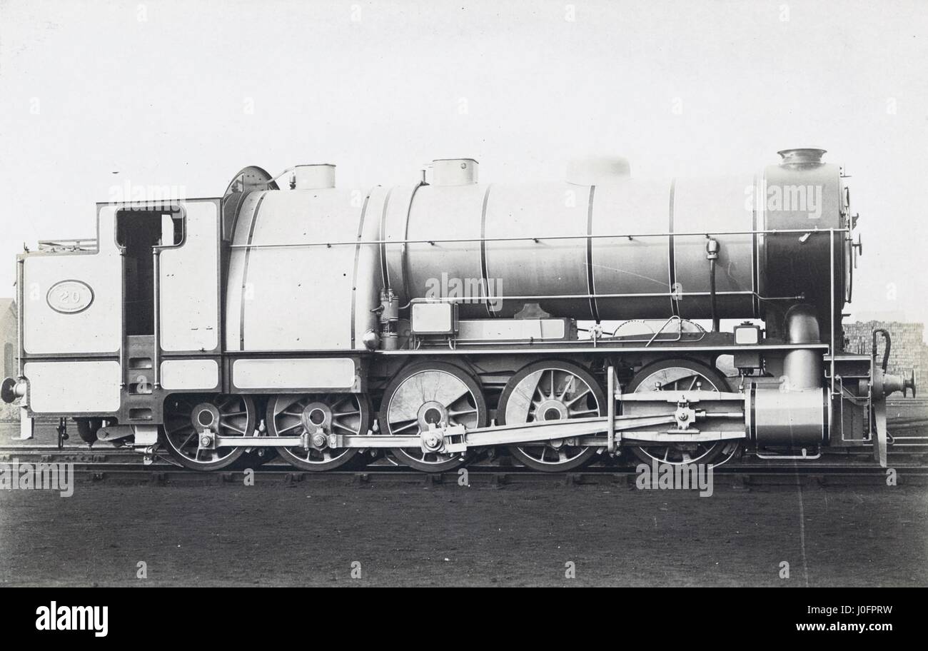 Locomotive no 20: 0-10-0T Great Eastern Railway Decapod. Class A55 or ...