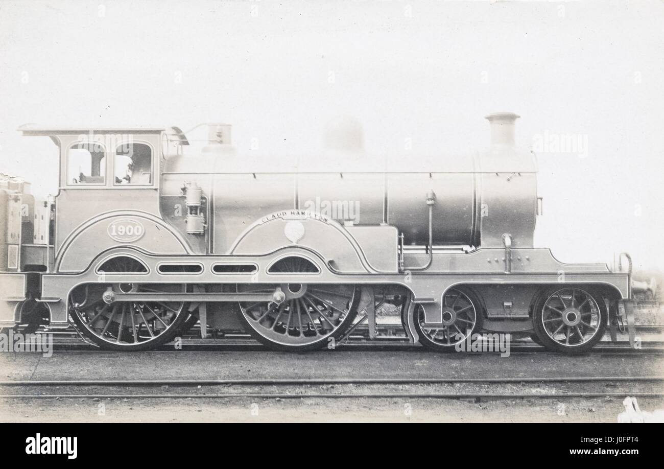 Locomotive no 1900: "Claud Hamilton" 4-4-0, built 1900 Stock Photo - Alamy