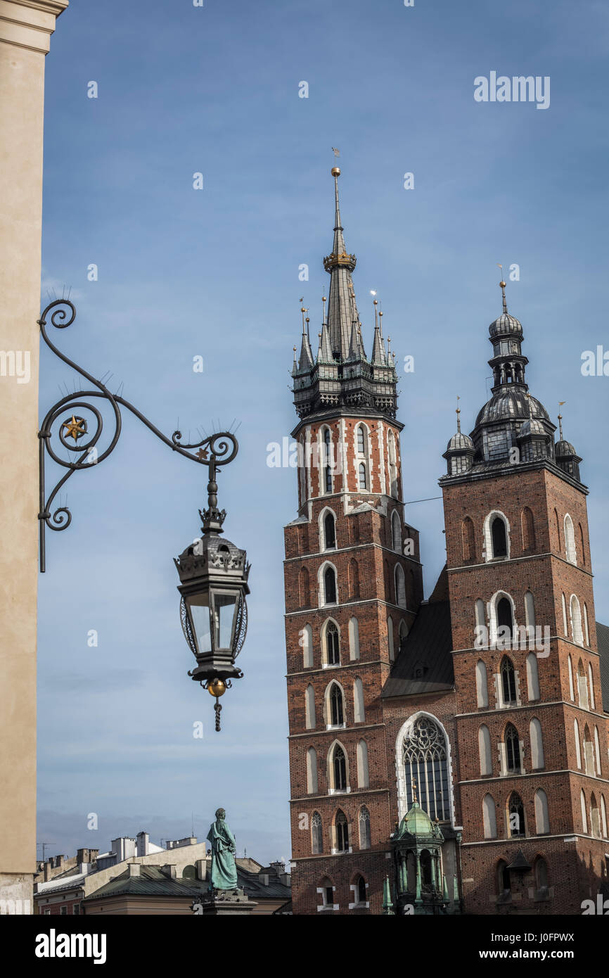 Krakow st marys church bugle hi-res stock photography and images - Alamy