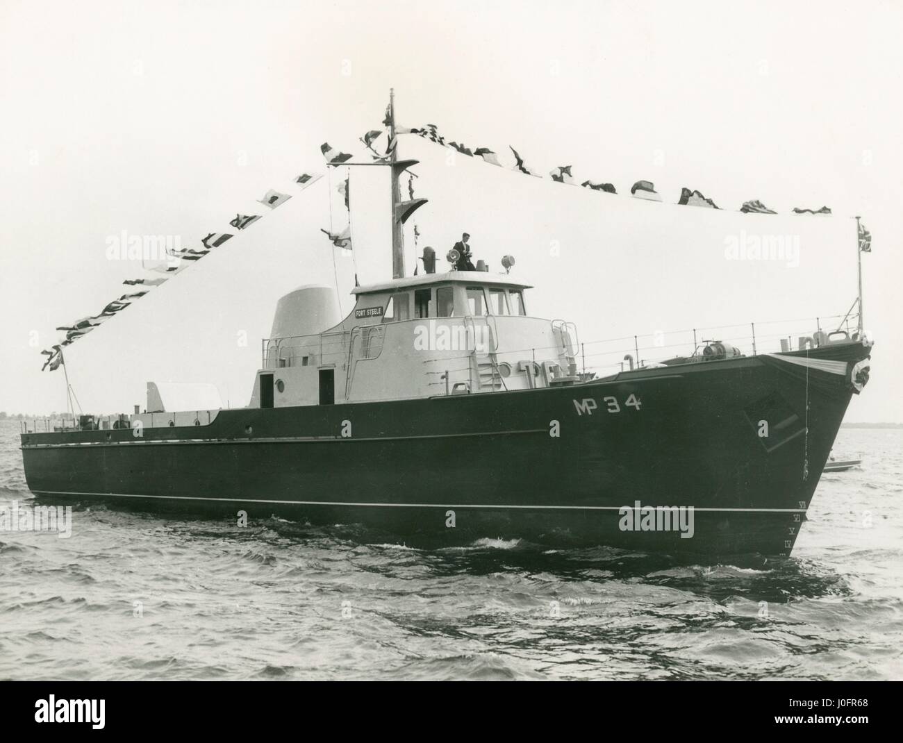 RCMP fast patrol cruiser Fort Steele MP34 Stock Photo - Alamy