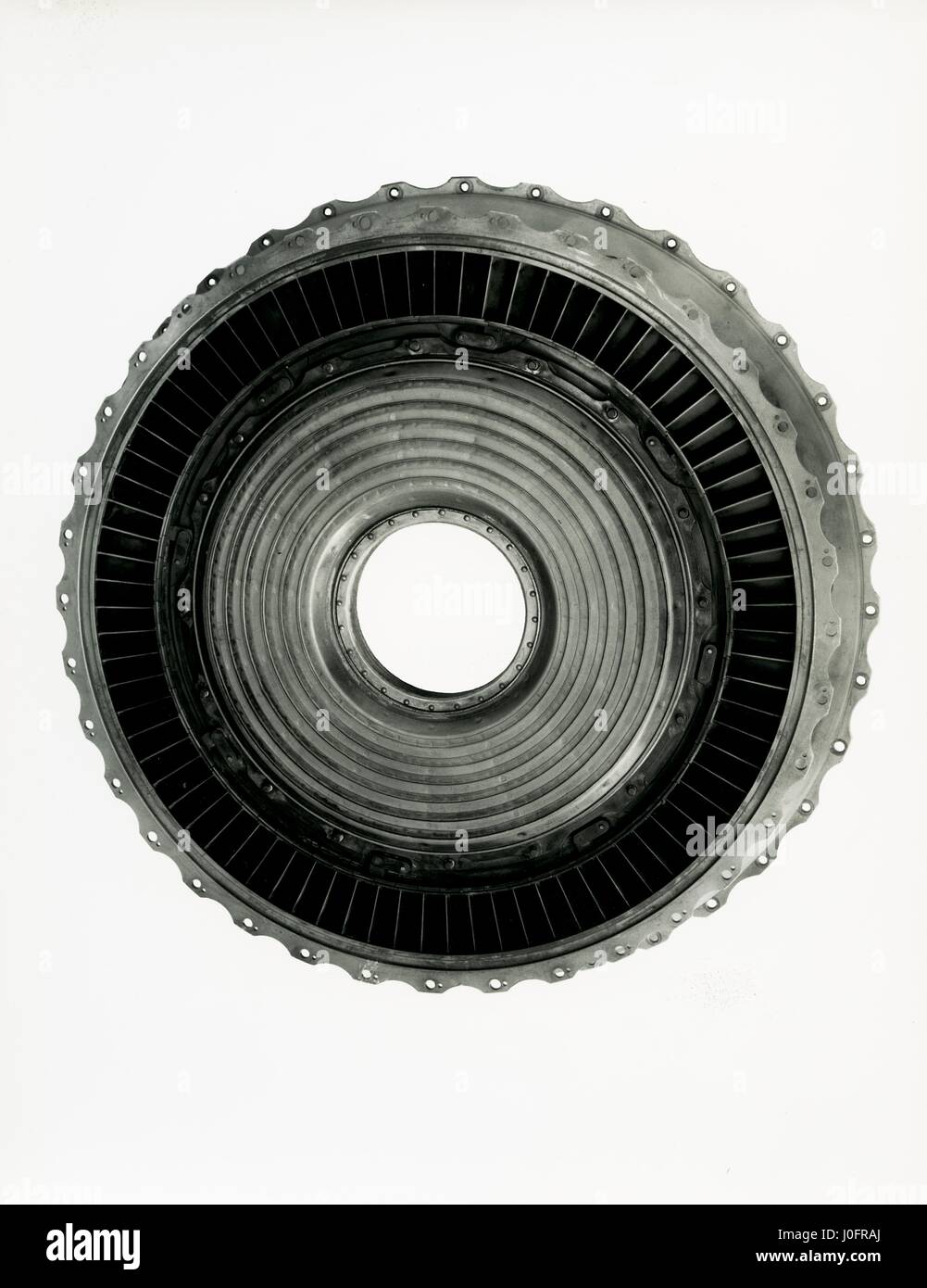 Napier Eland engine, turbine nozzle assembly, stage 2 Stock Photo - Alamy