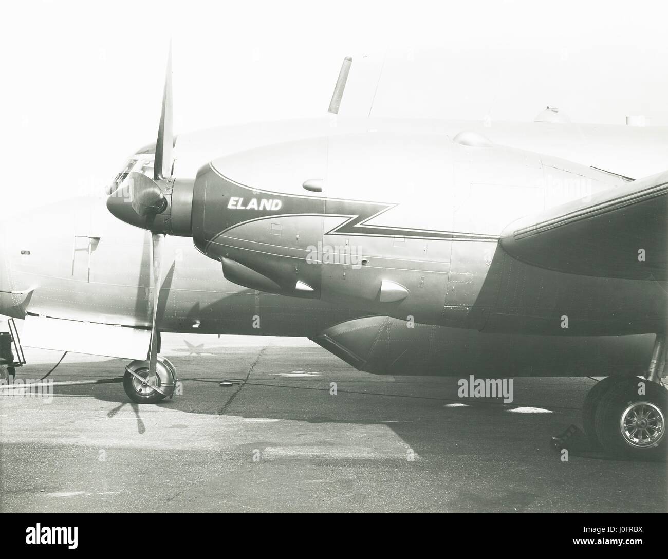 Varsity, an assymetric engine flying test bed powered by an Eland ...