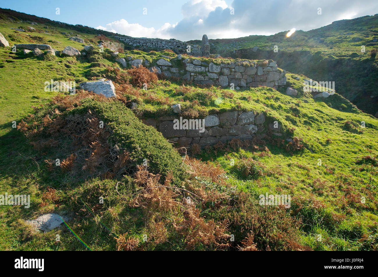 The countryside in Cornwall, England Stock Photo - Alamy