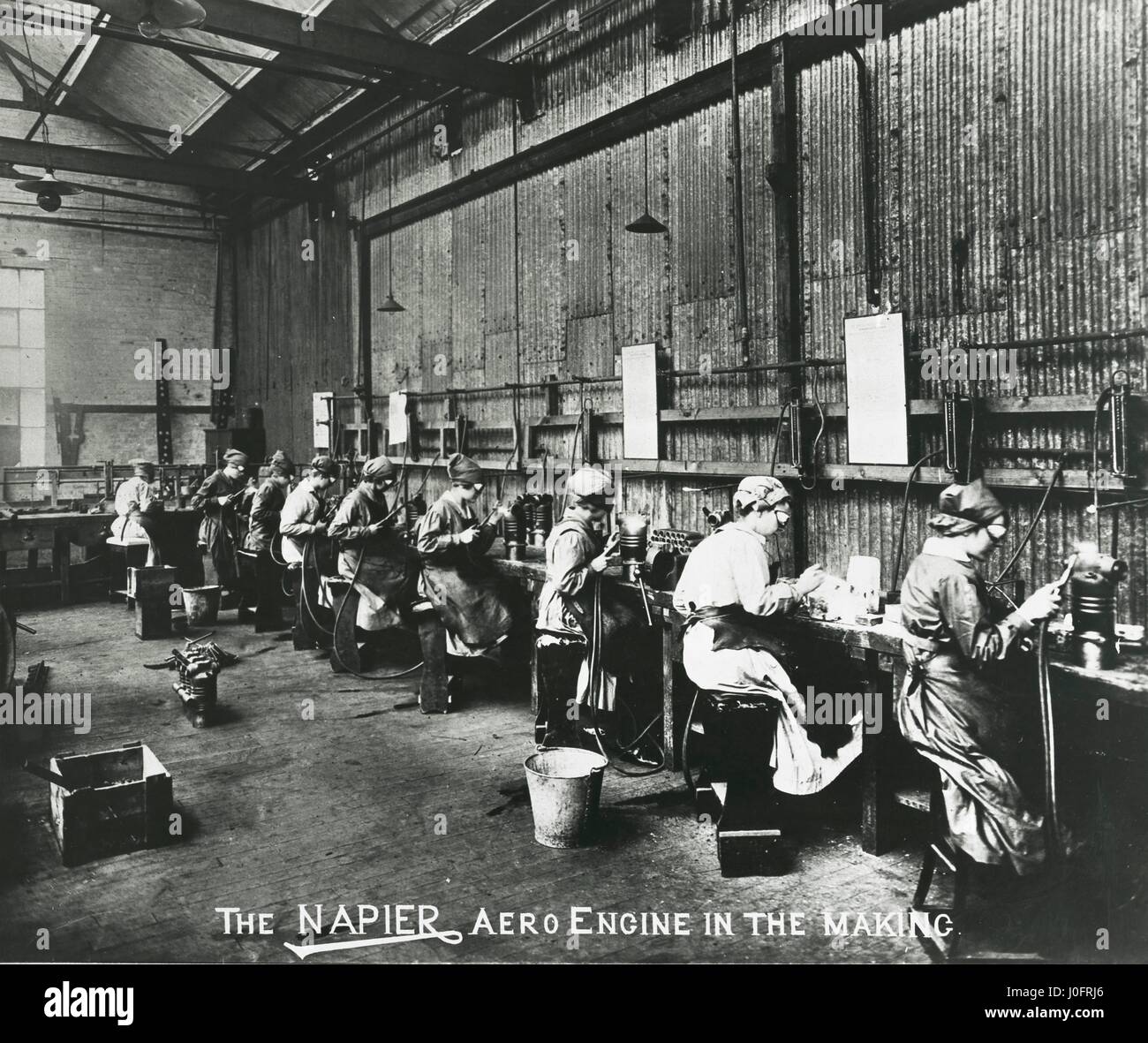 The Napier aero engine in the making: five stages of Lion valve ...