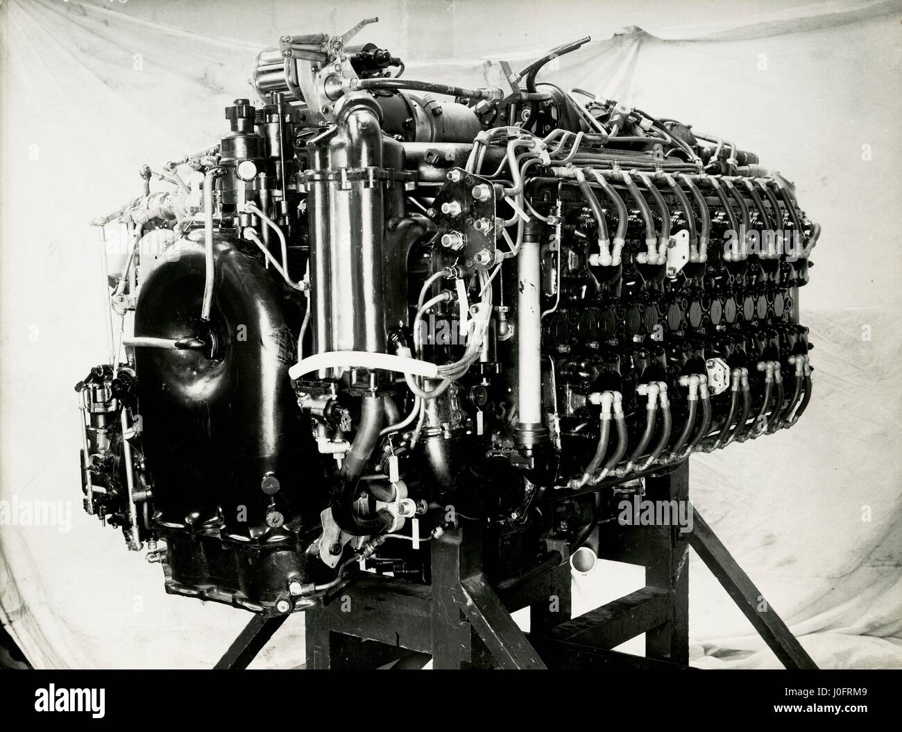 Rear equipment of the Sabre VII engine Stock Photo - Alamy