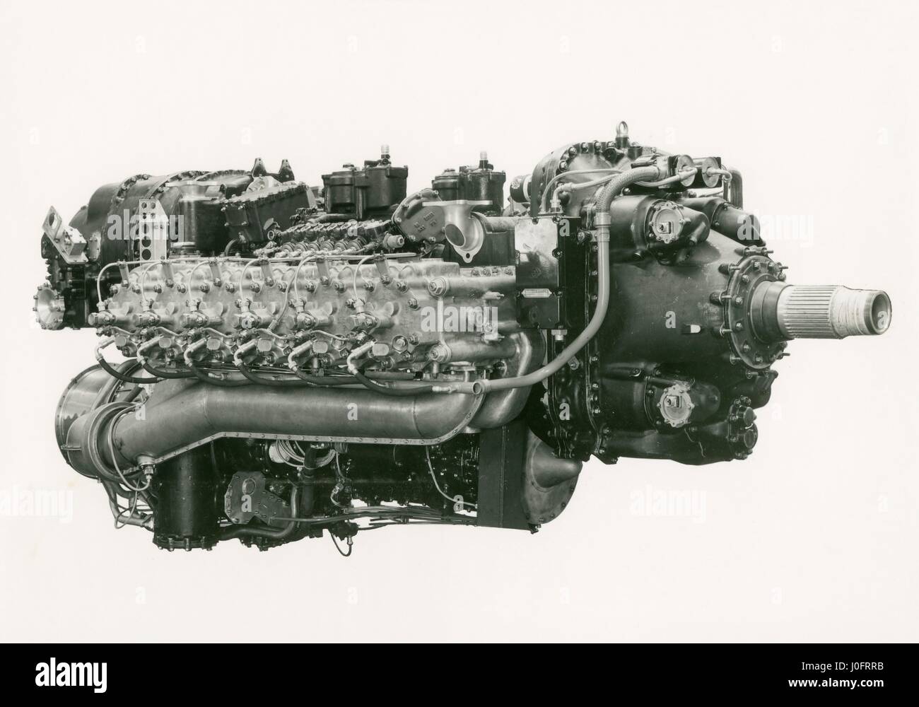 Napier Nomad 3135 EHP compound diesel engine Stock Photo - Alamy