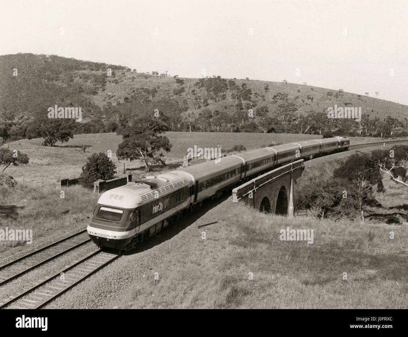Express Passenger Train (XPT), undergoing testing on main southern line ...