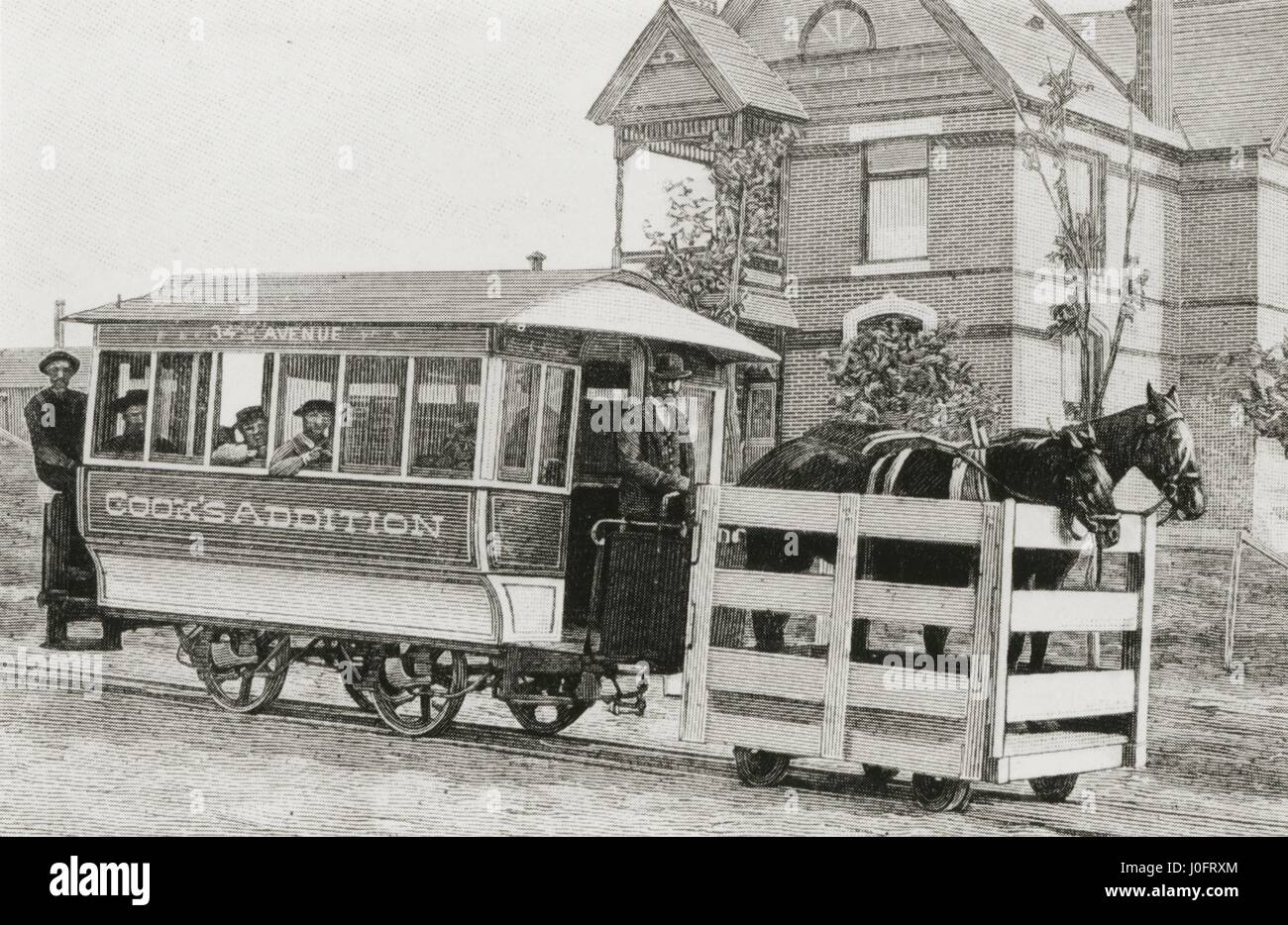 Horse drawn tramway hi-res stock photography and images - Alamy
