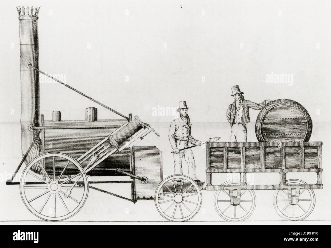 Steam locomotive rocket hi-res stock photography and images - Alamy