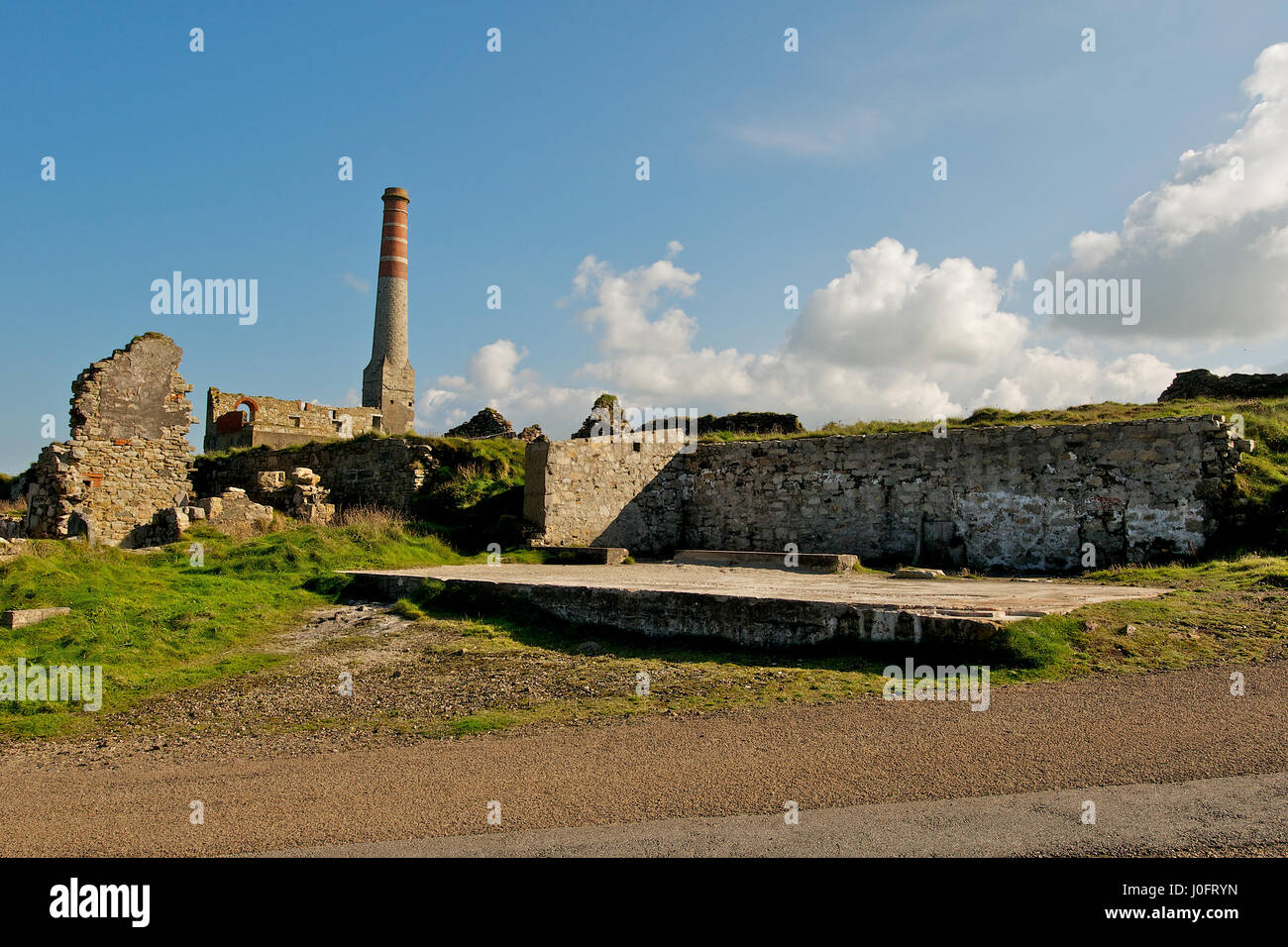 Levant Mine and Beam Engine National Trust property at Trewellard ...