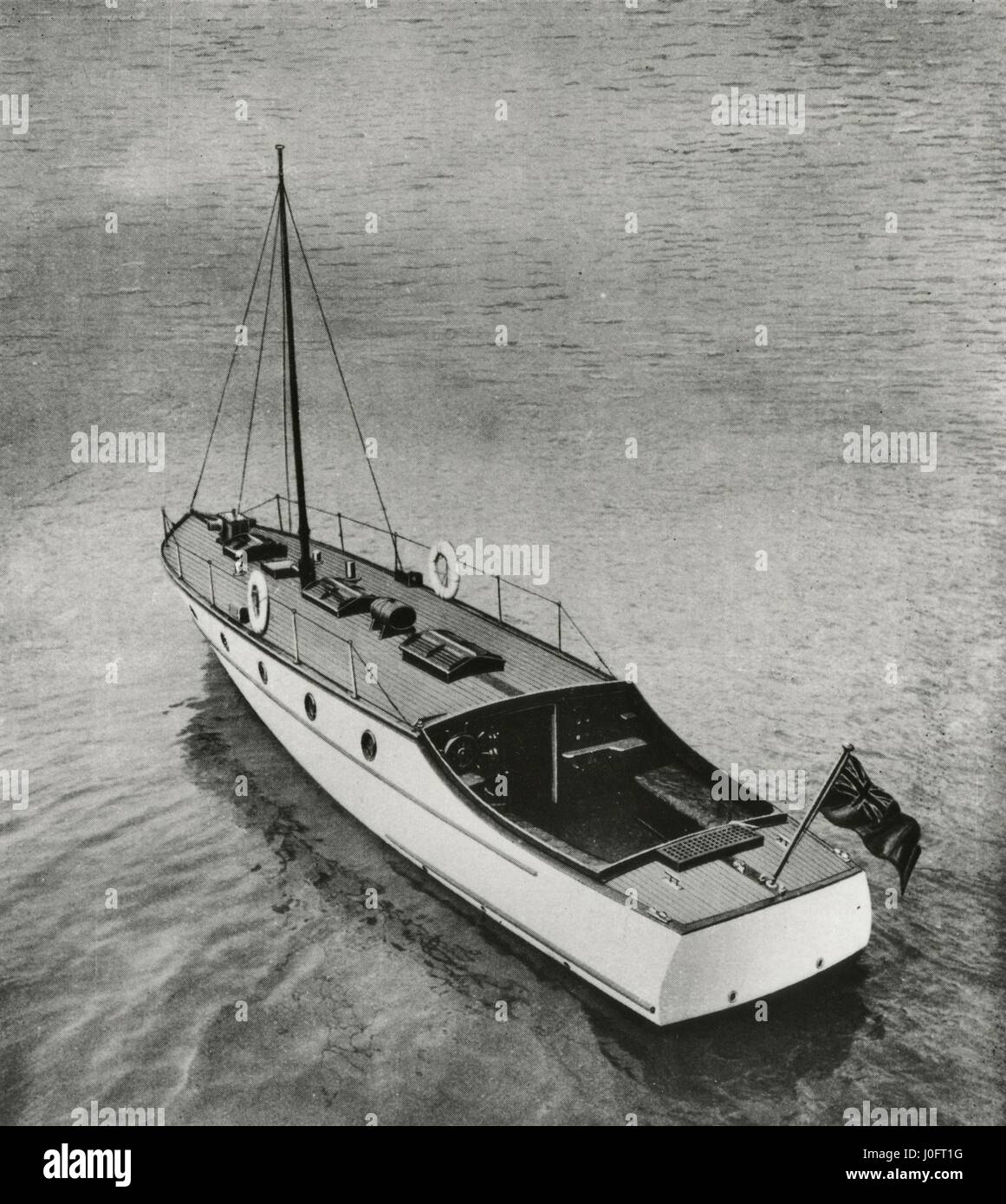 Hyland 45 foot twin screw Express cruiser Stock Photo - Alamy