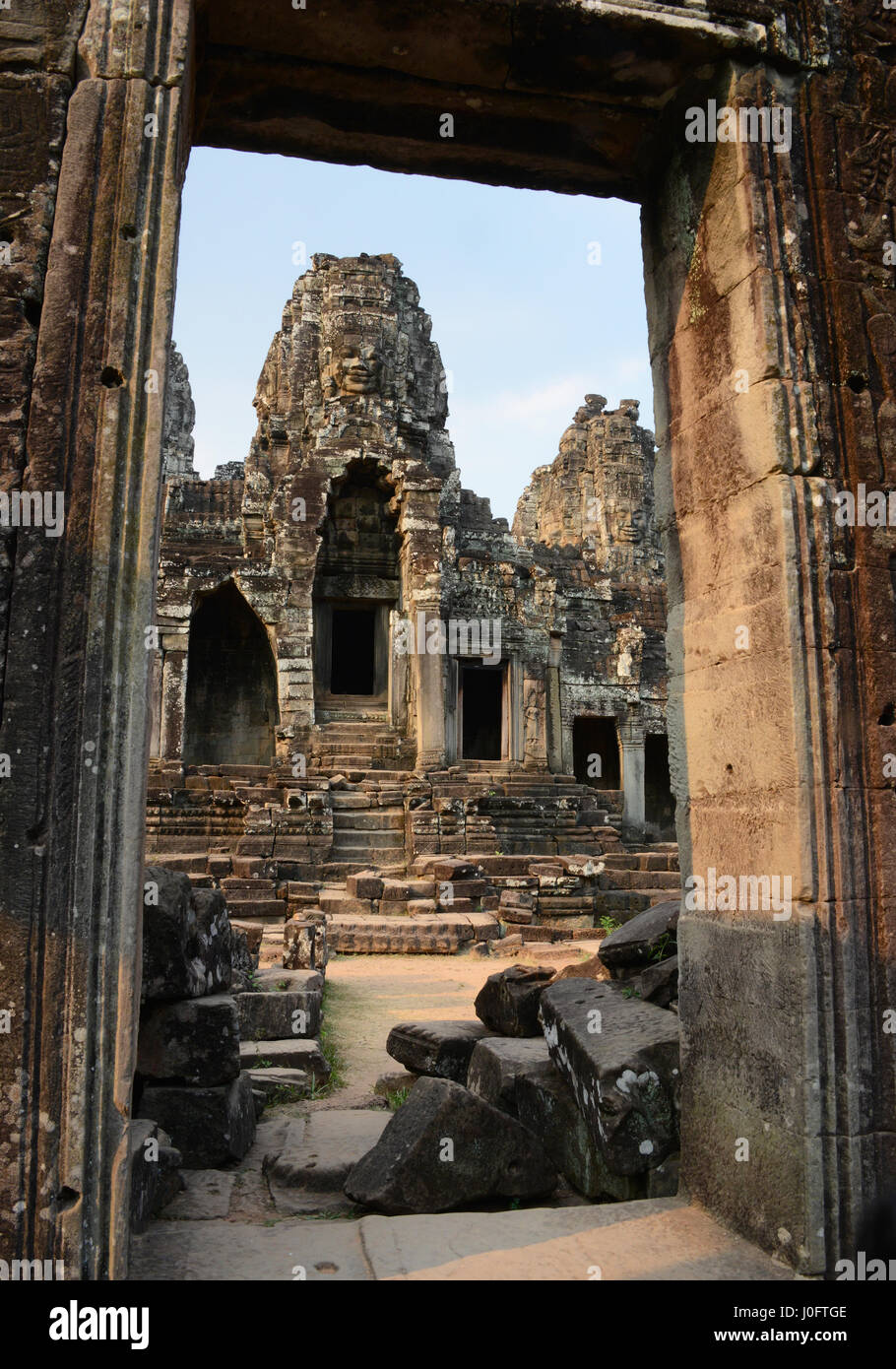 Temples at Angkor Thom, Siem Reap, Cambodia Stock Photo - Alamy