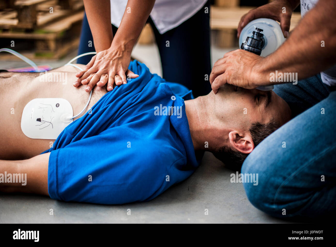 First aid cpr hi-res stock photography and images - Alamy