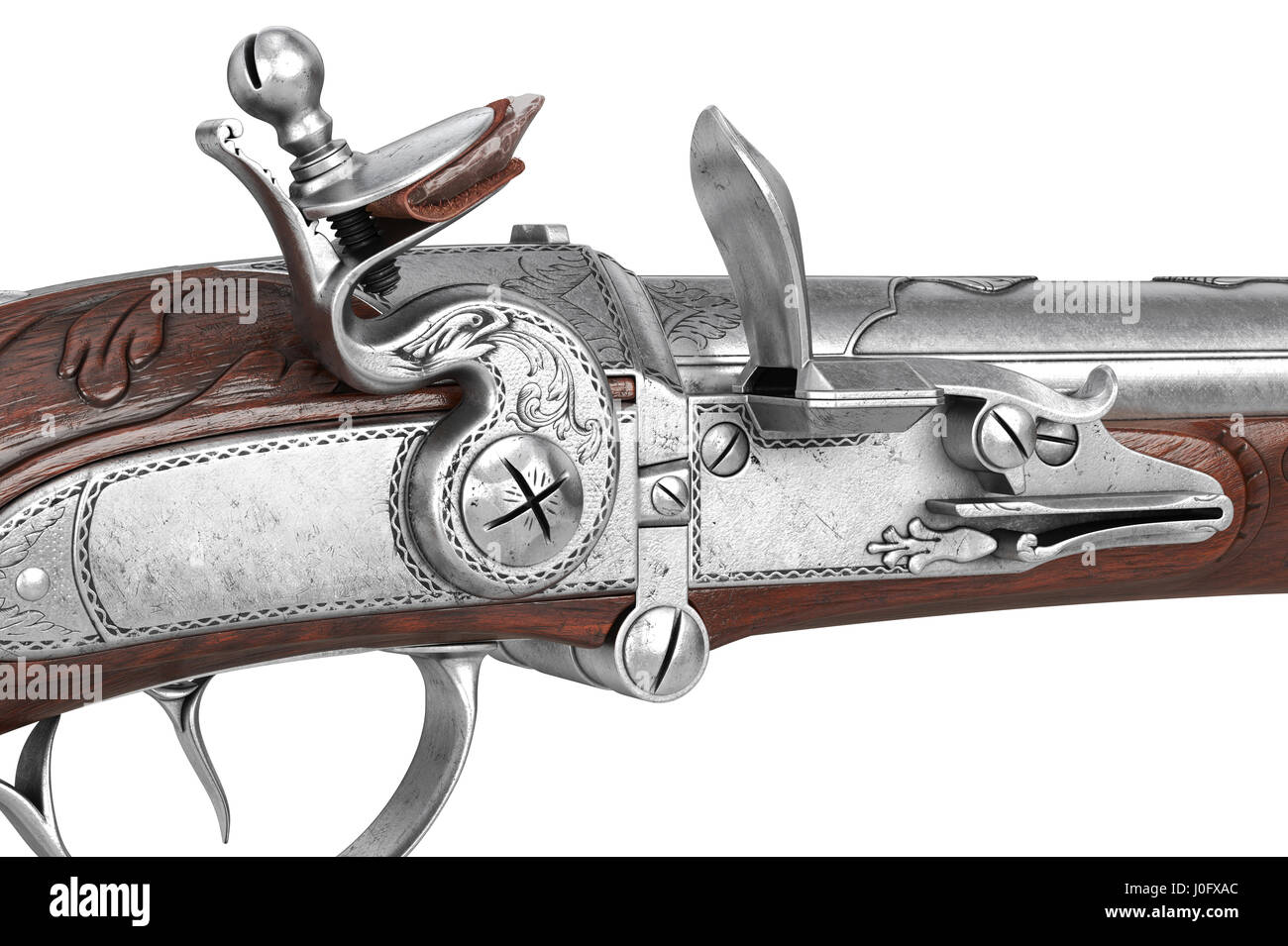 Pistol gun wooden antique, close view Stock Photo - Alamy Pistol gun wooden antique, close view Stock Photo - Alamy