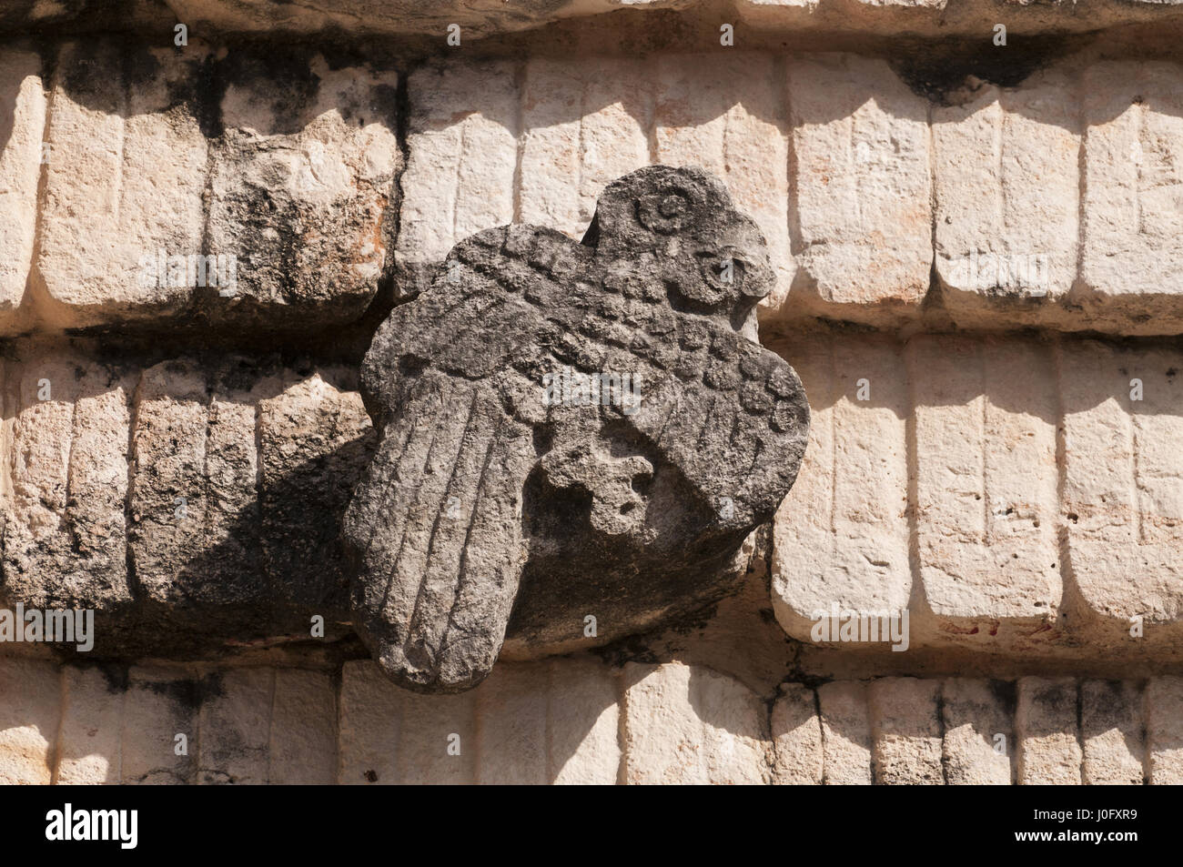 Mexico, Yucatan, Uxmal Mayan site, Casa del Adivino, Bird Temple ...