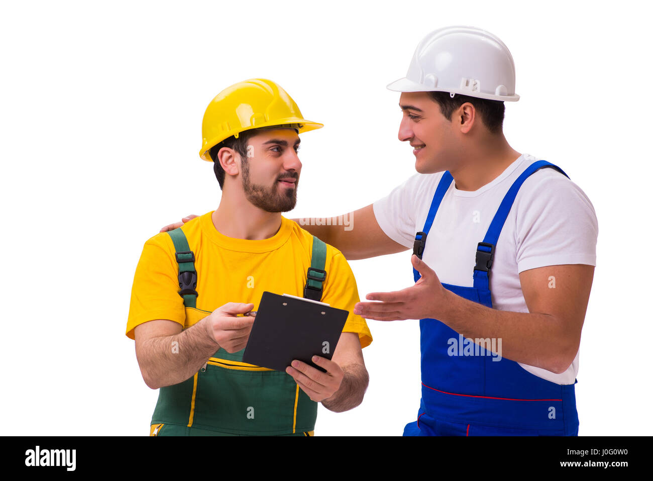 Construction workers arguing hi-res stock photography and images - Alamy