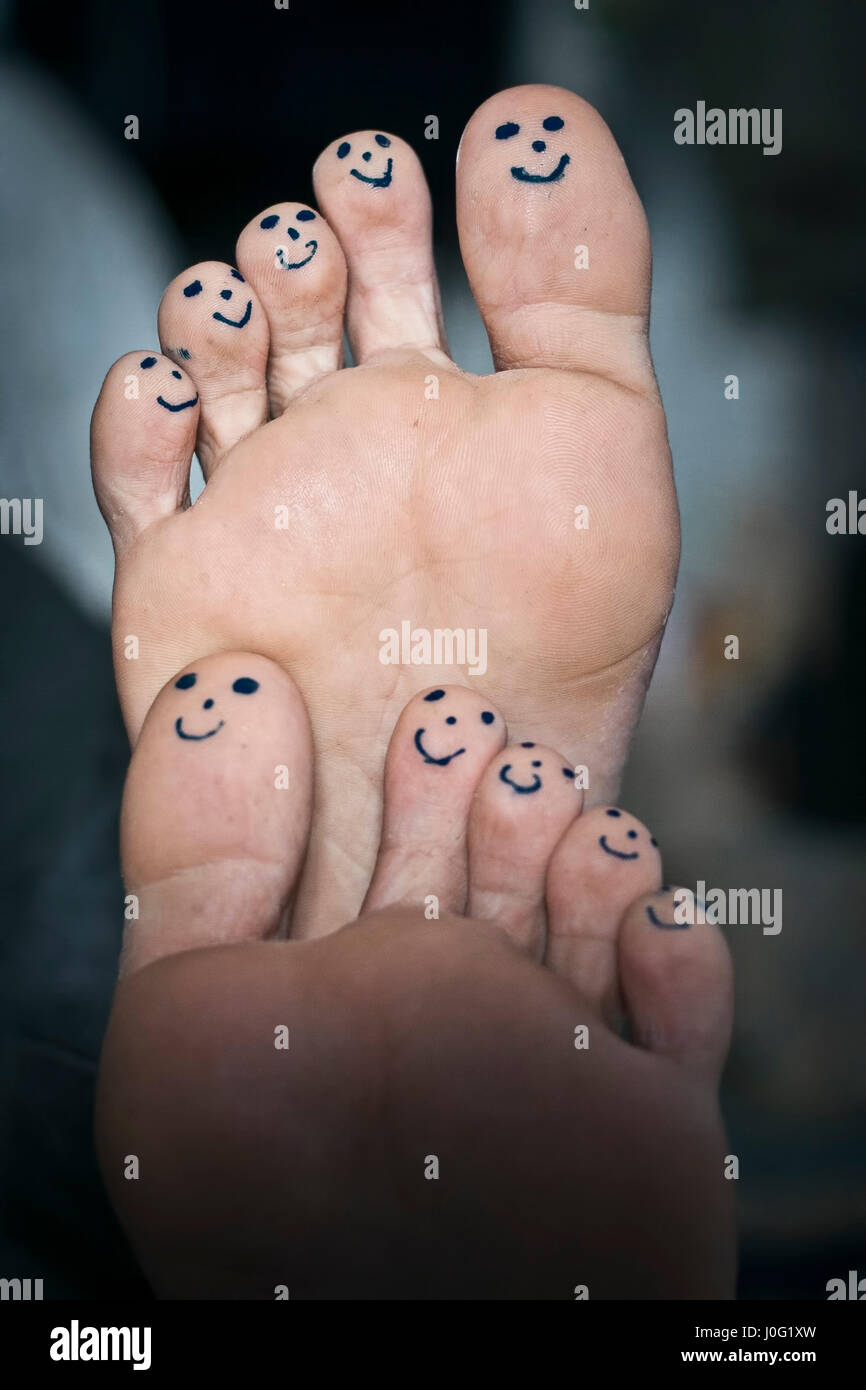 Cheesy Feet Stock Photos & Cheesy Feet Stock Images - Alamy