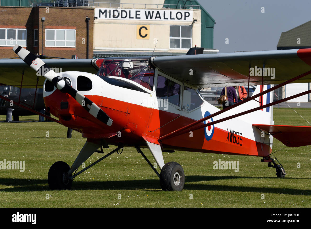 Beagle Husky XW635 was won by Sir Billy Butlin in a raffle and ...