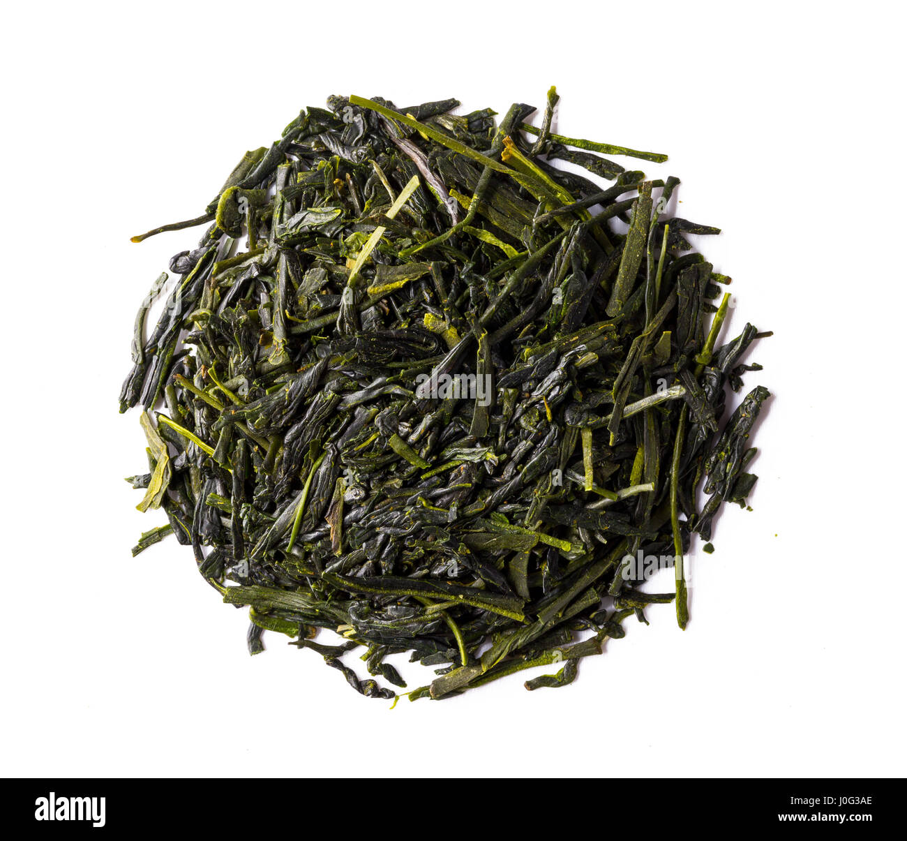 Heap of japanese green shincha tea. First flush, shadow tea, highest ...