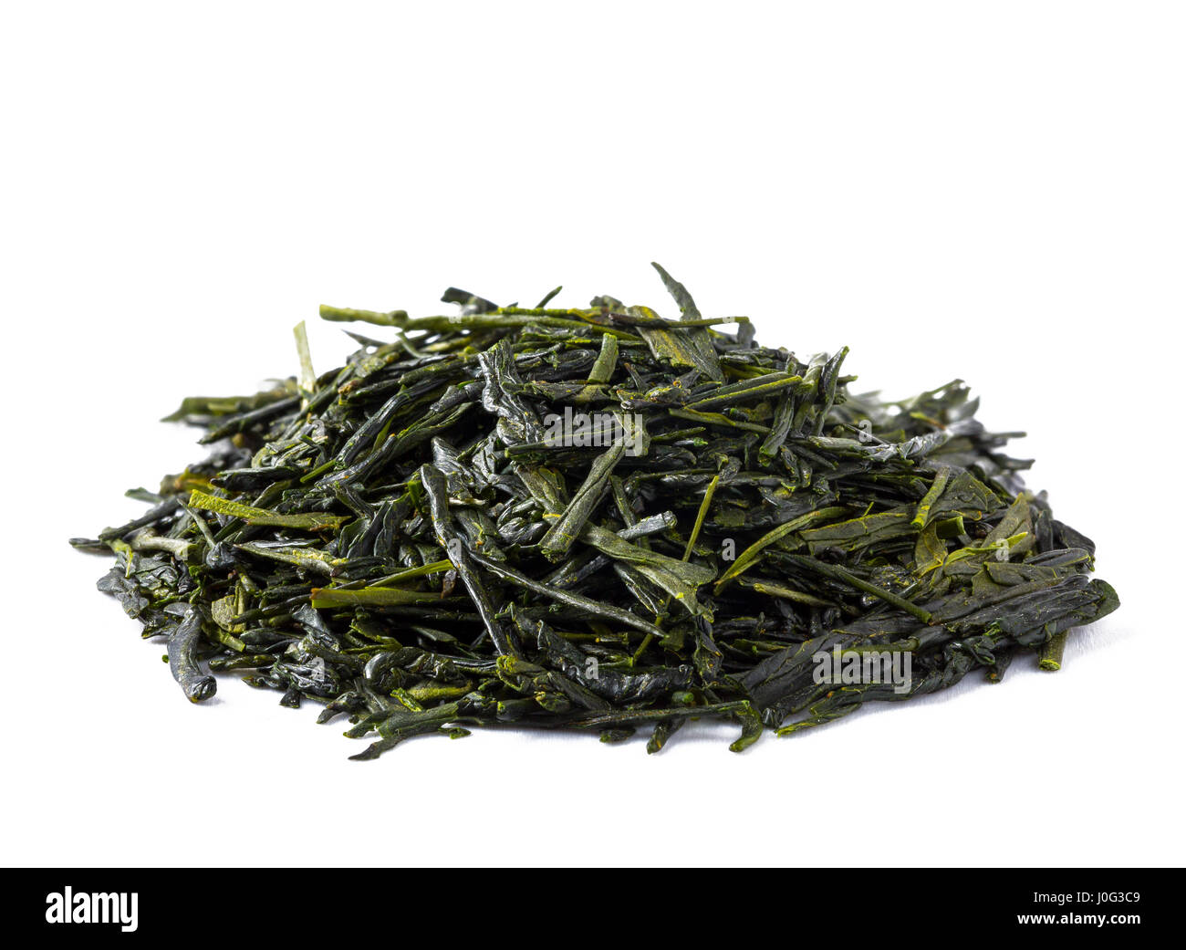 Heap of japanese green shincha tea. First flush, shadow tea, highest ...