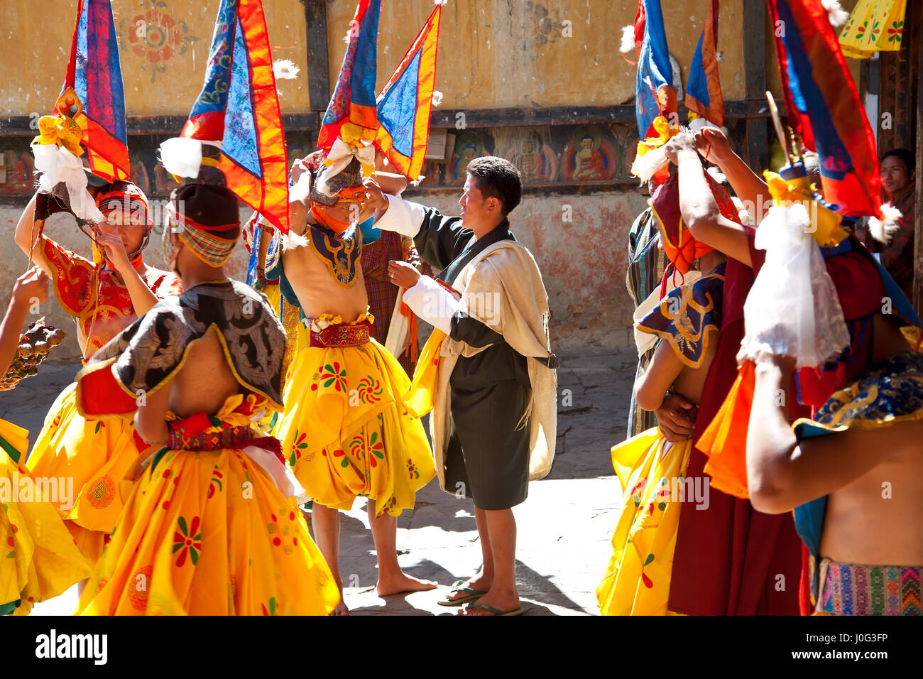 Monastery tamshing hi-res stock photography and images - Alamy