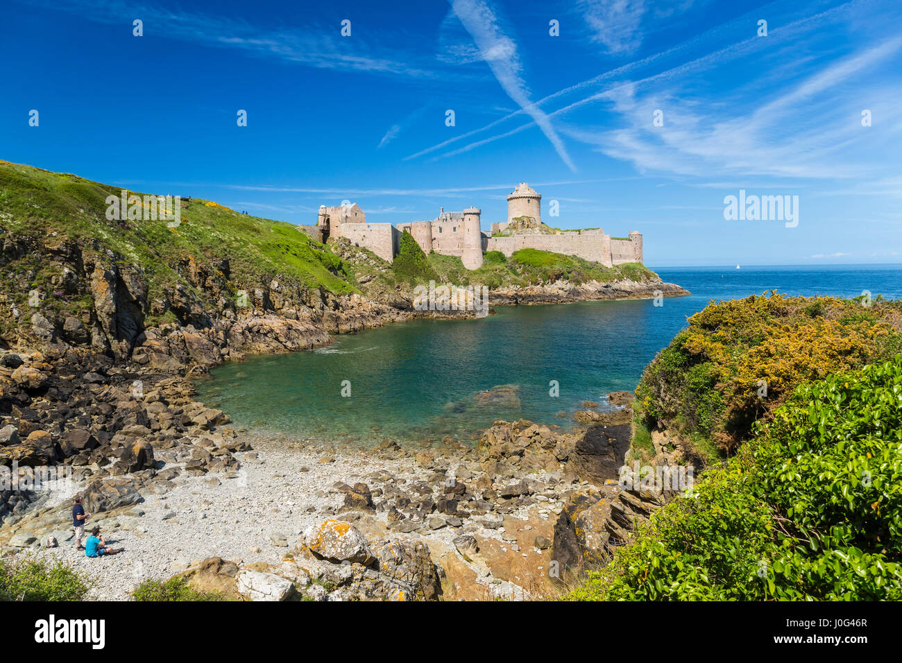 Fort La Latte, Cap Frehel, Brittany, France Stock Photo - Alamy
