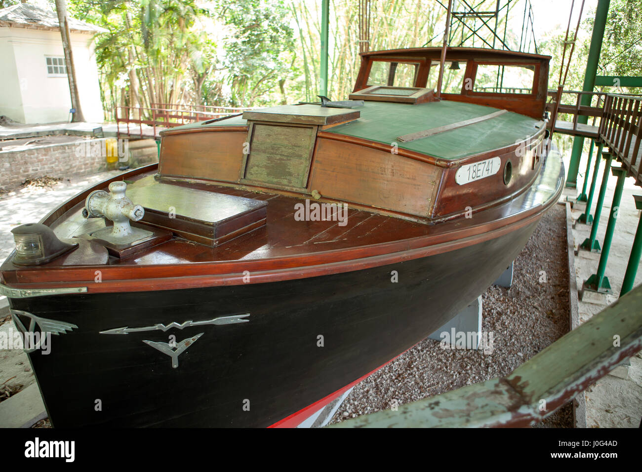 Hemingway Boat, Havana, Cuba Stock Photo - Alamy