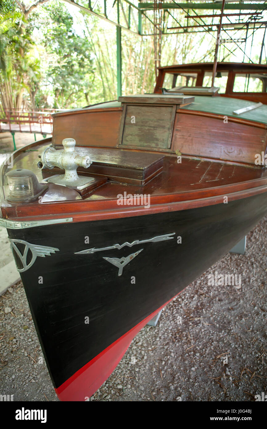 Hemingway Boat, Havana, Cuba Stock Photo - Alamy