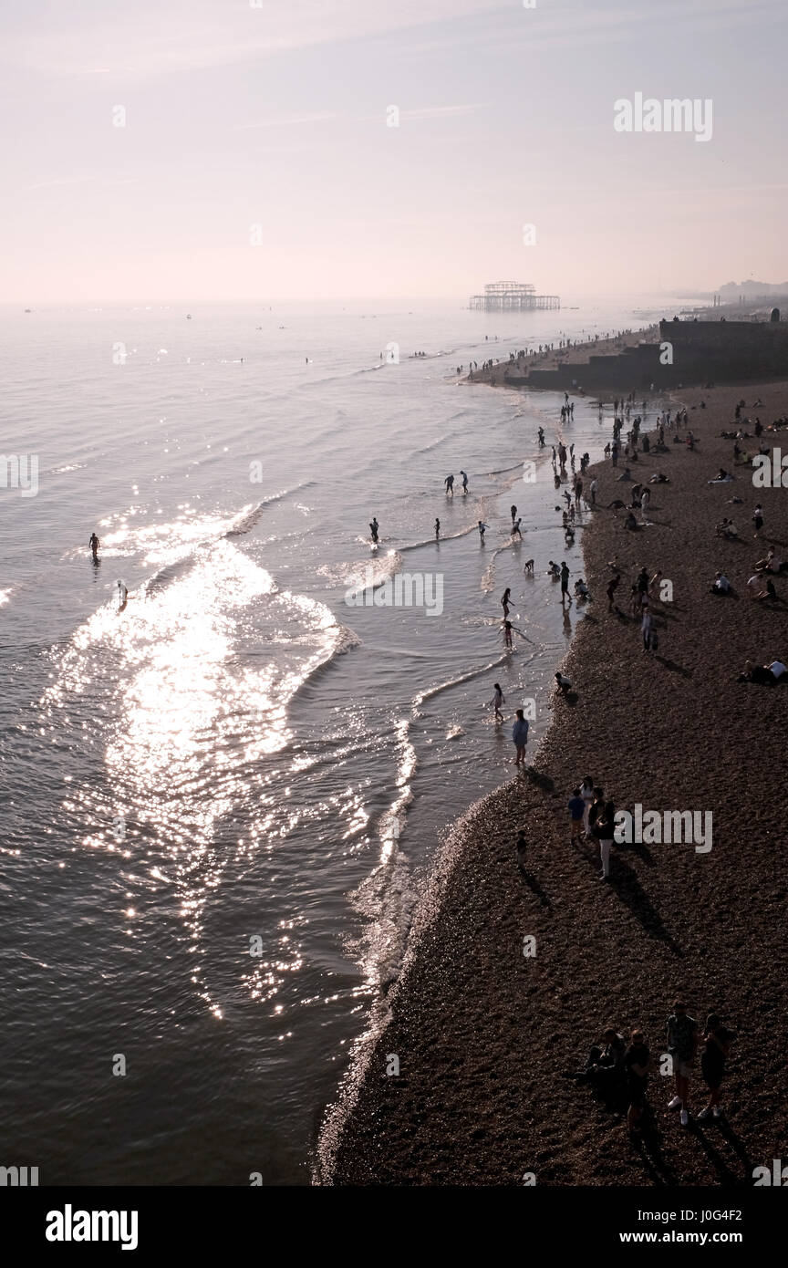 Brighton weather hi-res stock photography and images - Alamy