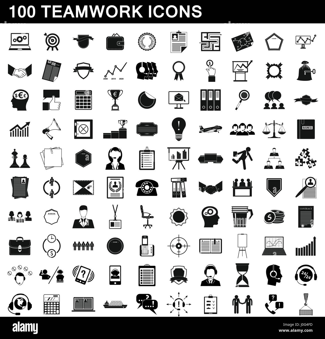 Building icons graphic resource Stock Vector Images - Alamy