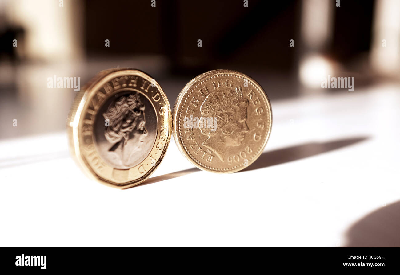 Old british coins hi-res stock photography and images - Alamy