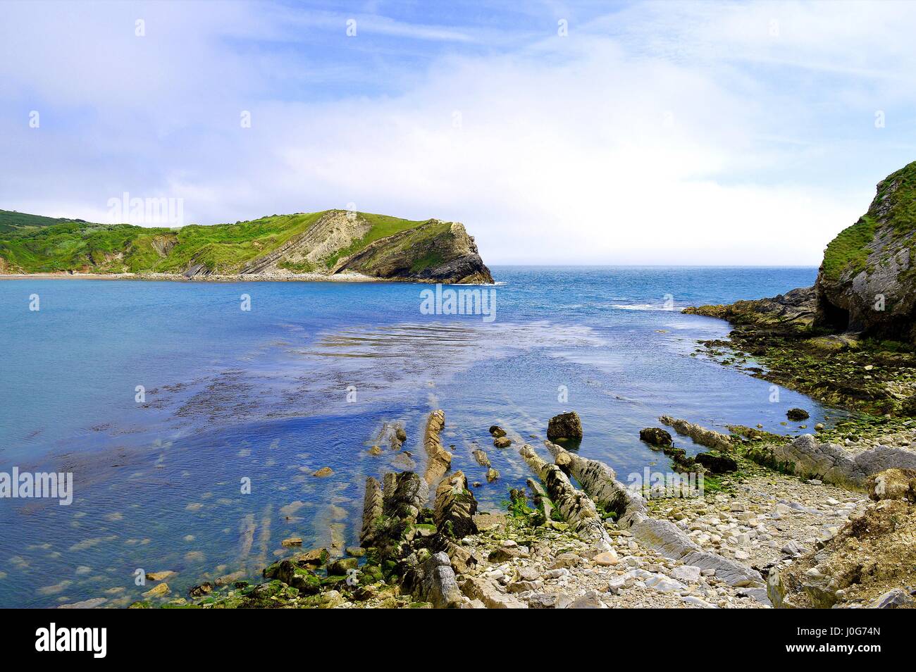 Lulworth Cove, Dorset Stock Photo - Alamy